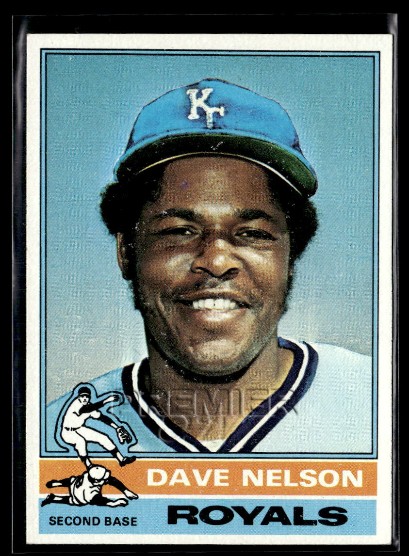 1976 Topps #535 Dave Nelson - Premier OJV