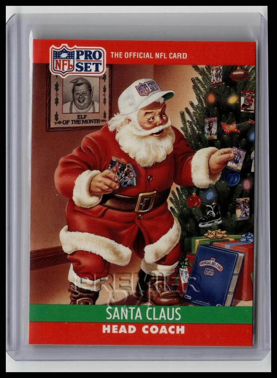 1990 Pro Set #1990 Santa Claus Santa Claus Collectible - Premier OJV