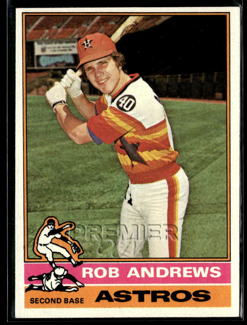 1976 Topps #568 Rob Andrews - Premier OJV